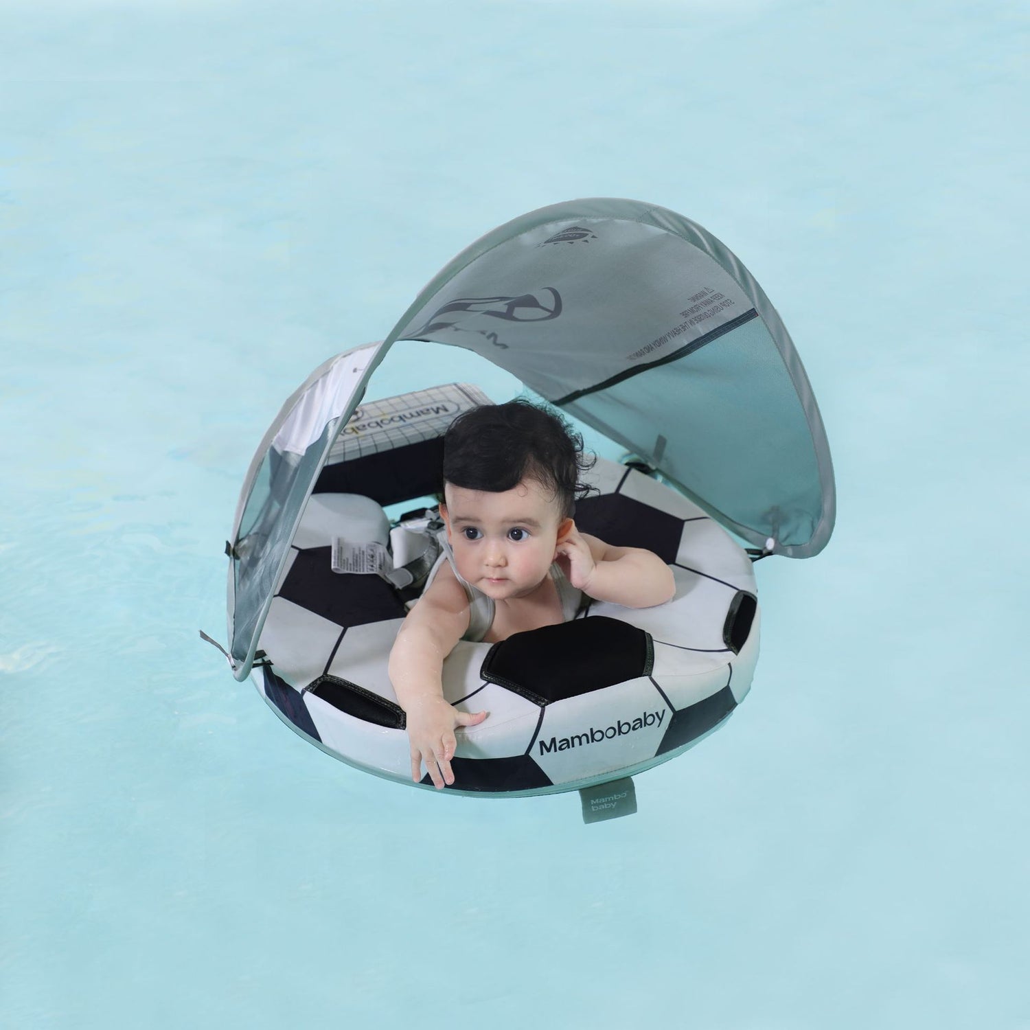 Air-Free Baby Swimming Float with Canopy - Soccer Pattern – Shop ...