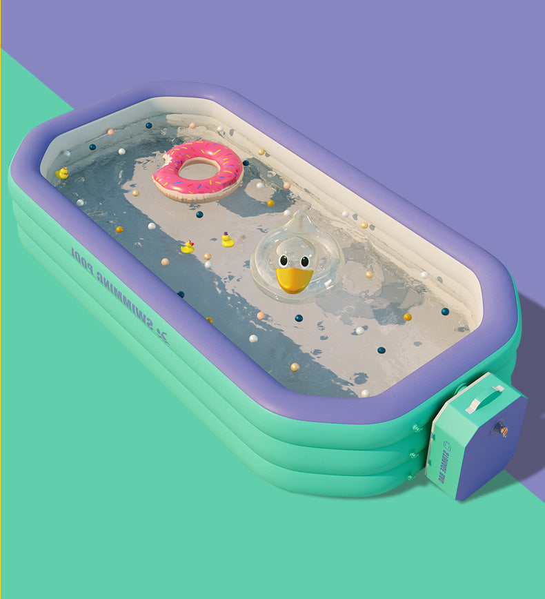 New Portable Inflatable Pool with Storage Bag – Aquablue Fun